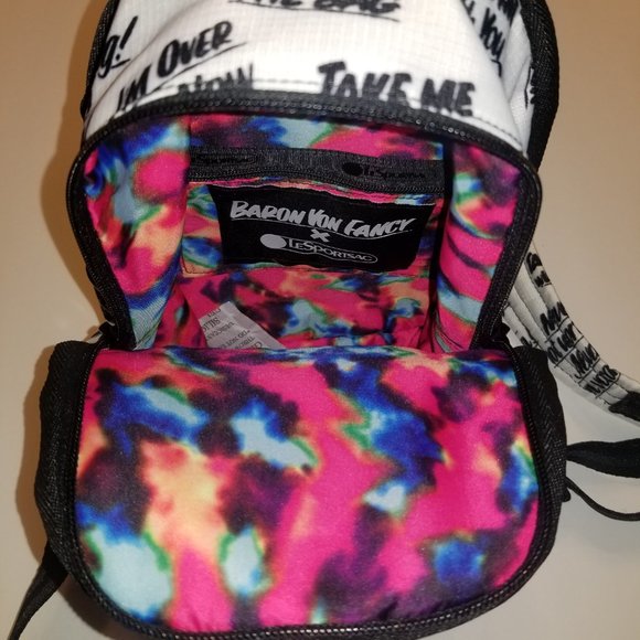 Le Sportsac | Bags | Lesportsac Baron Von Fancy Nylon Mini Backpack Nwt ...